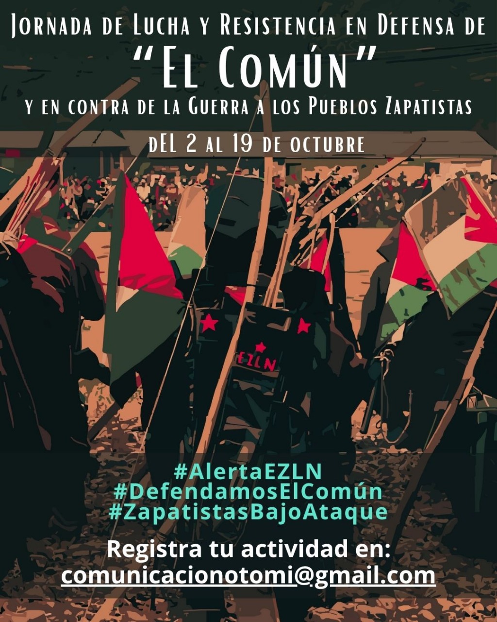 Jornada de Lucha y Resistencia en Defensa de “El Común” y en contra de ...